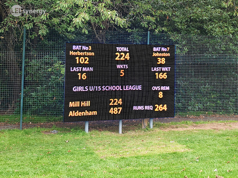 LED Electronic Cricket Scoreboards | LED Scoreboards