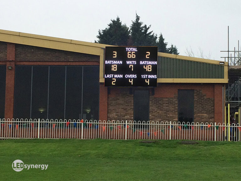 LED Electronic Cricket Scoreboards | LED Scoreboards