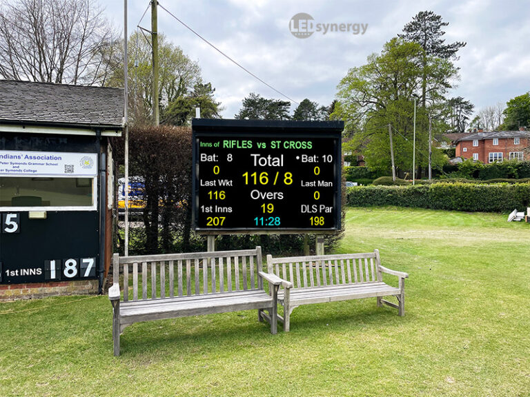 LED Electronic Cricket Scoreboards | LED Scoreboards