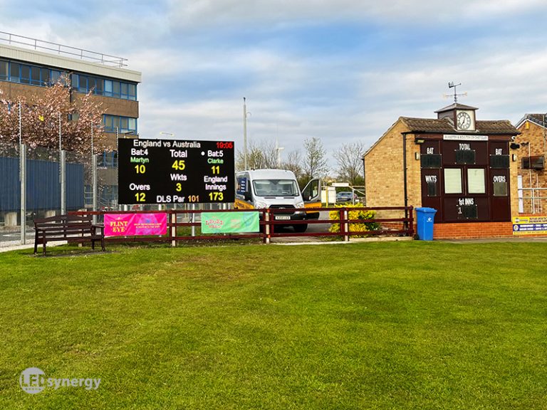 LED Electronic Cricket Scoreboards | LED Scoreboards